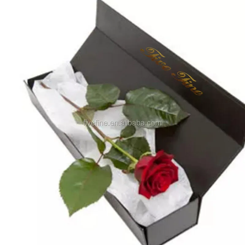 Luxury Large Long Stem Roses Box - Buy Long Stem Roses Box,Cardboard ...