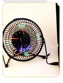 Programmable Usb Mini Led Message Fan With Customized Flashing Text ...