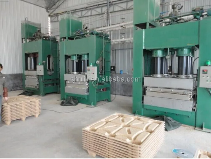 Euro Compressed Press Sawdust Wood Pallet Hydraulic Machine