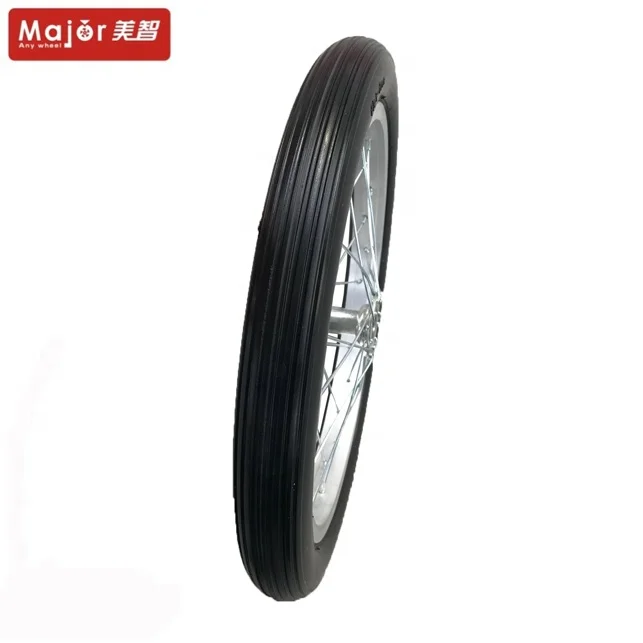 16 Inch Wooden Pony Cart Carriage Pu Foam Rubber Wheels - Buy Pony Cart ...