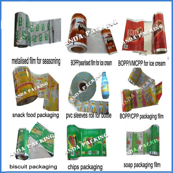 Food Plastic Ice Popsicle Wrapper Packaging Bag Cheap Custom Printed ...