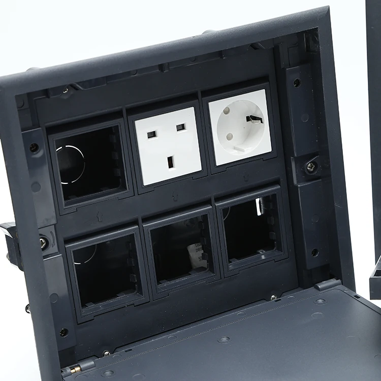 Htd-624as Plastic Floor Socket Outlet With Base Box - Buy Floor Sockets ...