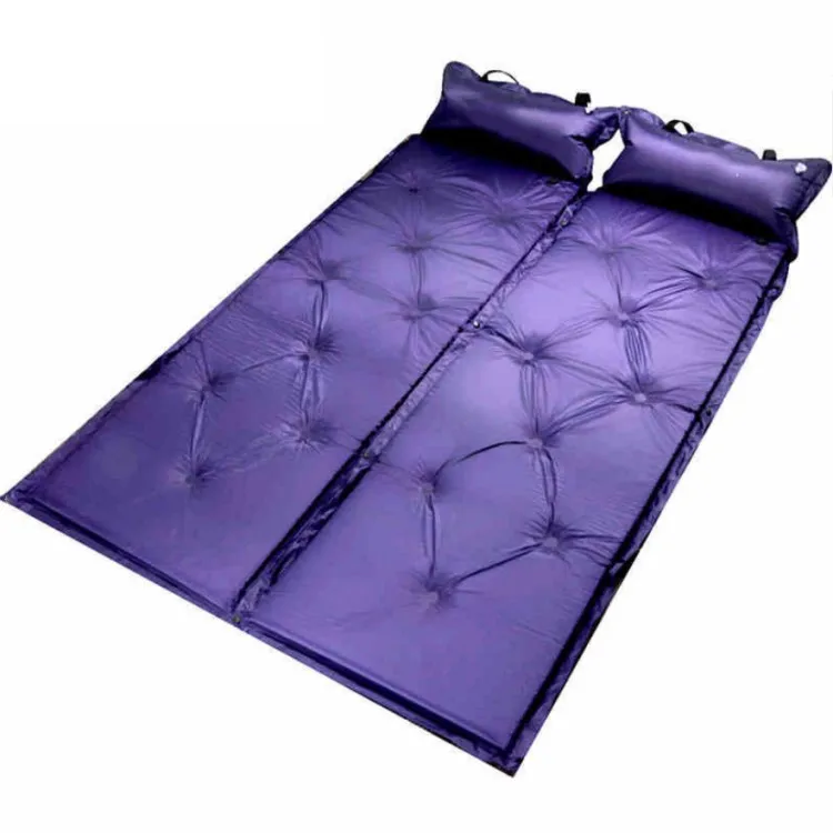 Self Inflating Backpacking Air Mattress Camping Mattress With Attached ...