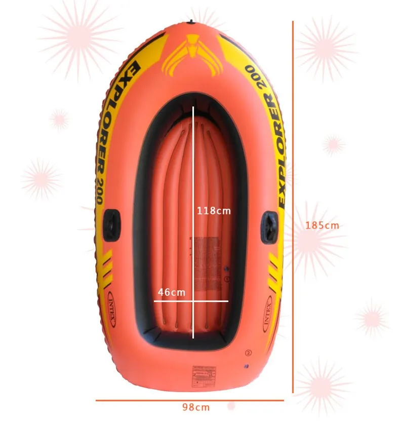Offre spéciale Intex 58331 58332 ensemble de bateaux de radeau ...