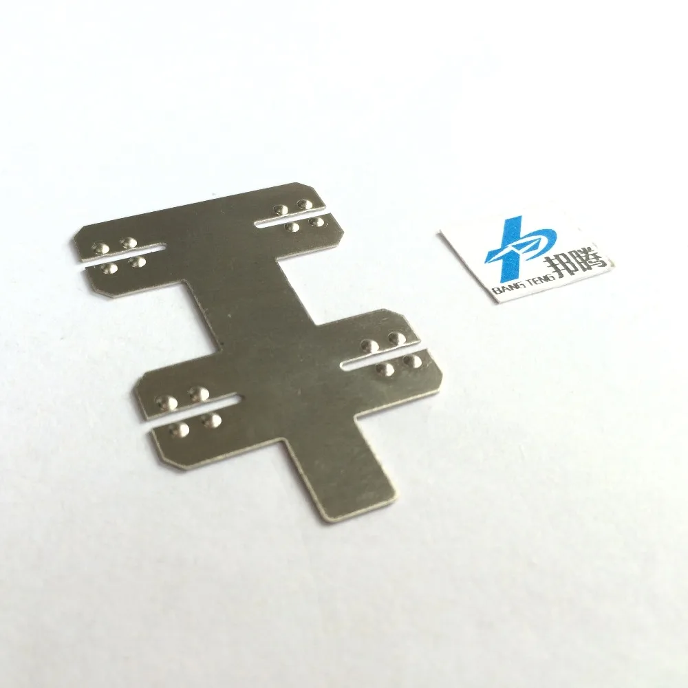 4p Battery Pack Connector Pure Nickel 18650 Battery Connector Terminal ...