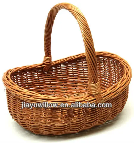 Wholesale Willow Wicker Display Tray Basket - Eco-Friendly, Handmade ...