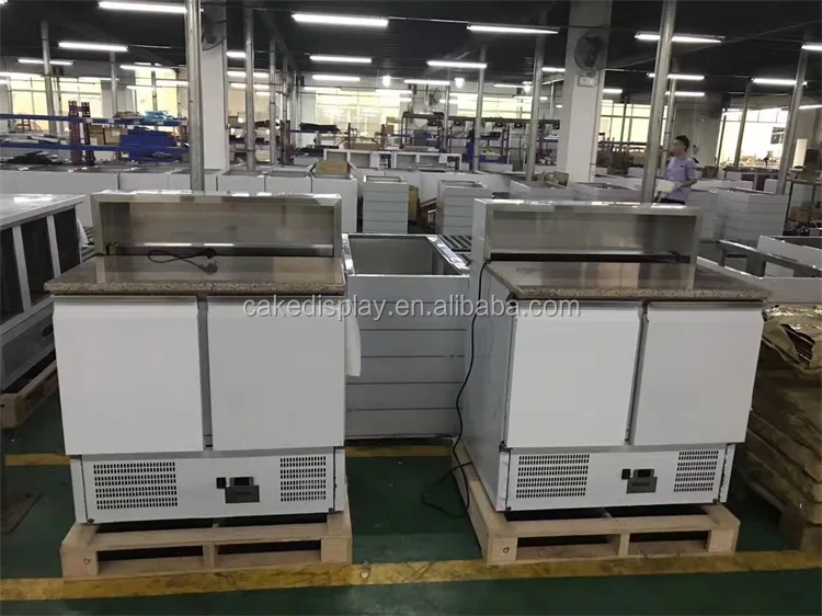 Refrigerated Subway Sandwich Prep Table - Snowland SALAD-15