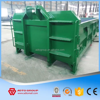 Steel Hook Lift Bin,Construction Waste Collection Hook Lift Bin,Dump ...