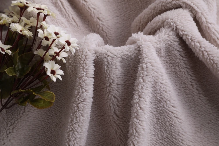 220 Gsm Knitted Pile Fabric 100 Polyester Fabric Cloth Velour Terry ...