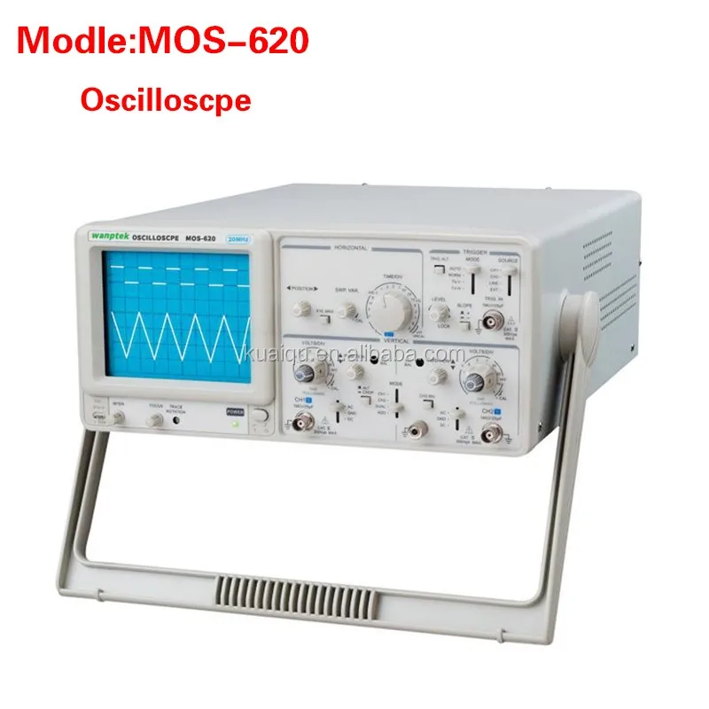 MOS-620 Oscilloscope - Dual Channel 20mhz High Quality