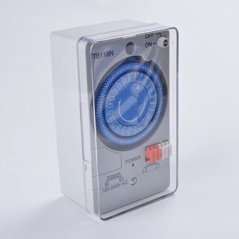 TB118N Mini Timer Switch - Reliable 240V Mechanical Timer