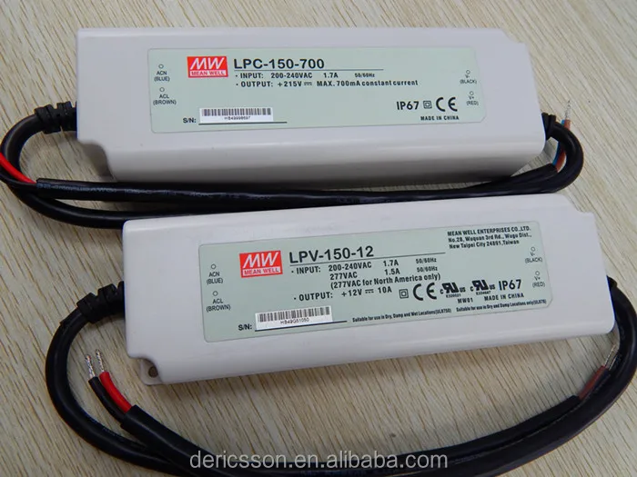 MEAN WELL LPV-150-12 LED Power Supply - Reliable & Efficient