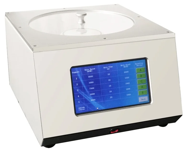 12 Inch Lab Vacuum Spin Coater Coating Machine Cy-sp-12 For Photoresist ...