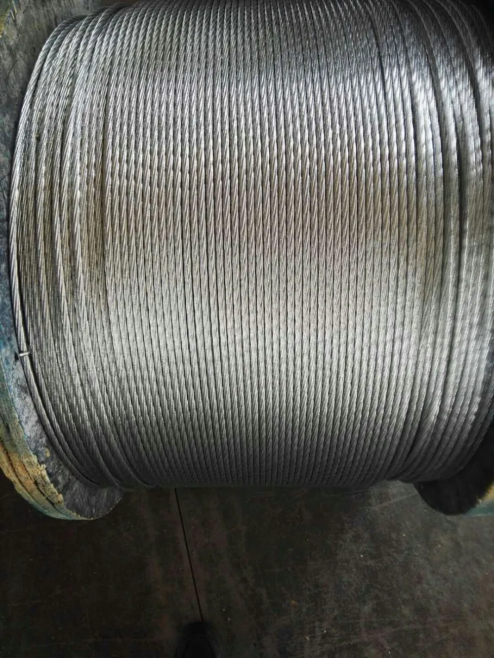 1x 7 Galvanized Steel Cable Stay Wire Guy Wire ASTM A475