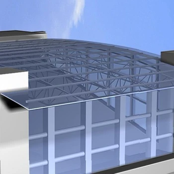 Glass Curtain Wall Roof Skylight - Buy Glass Curtain Wall Canopy,Hotel ...