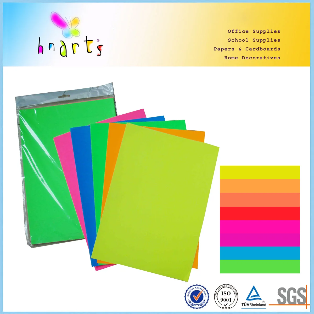 Fluorescent Color Inkjet Laser Printing Copy Paper 80g Weight ...