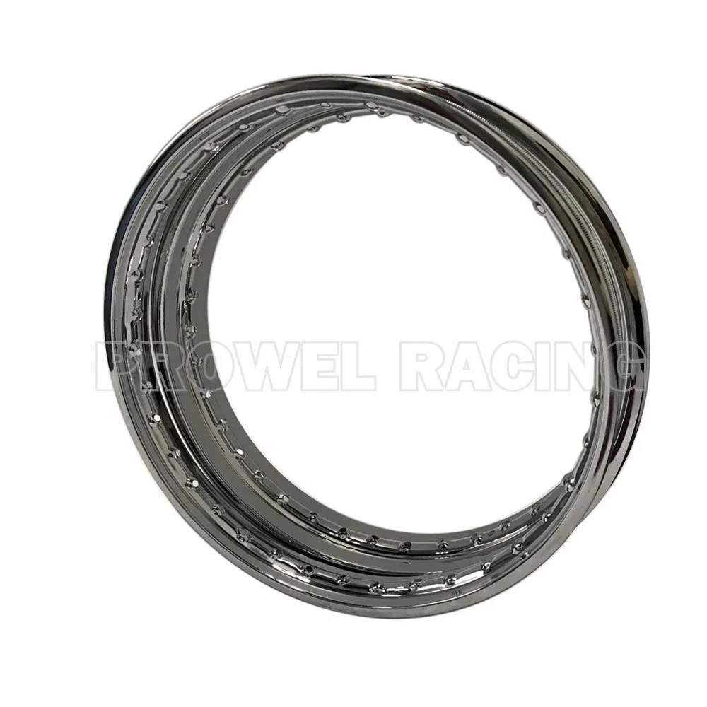 Chrome Motorcycle Rims - Durable Steel Wheel Enhancements
