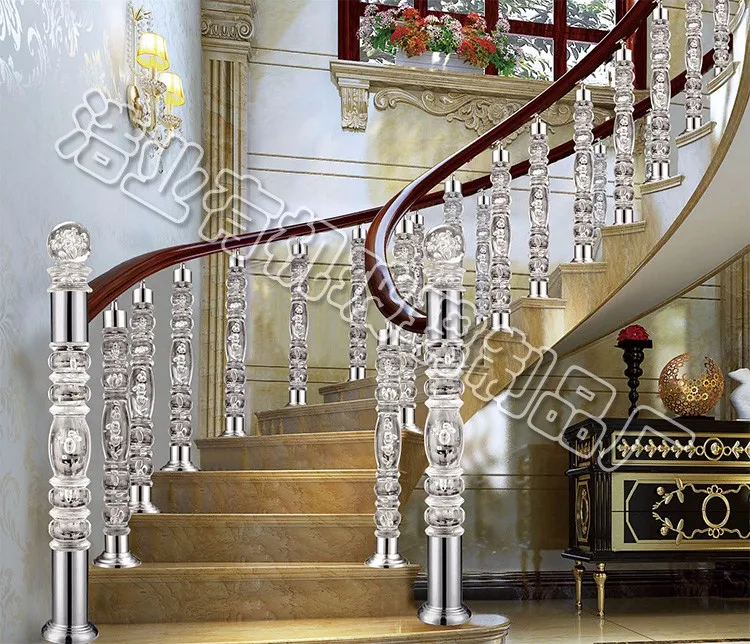 Clear Acrylic Pillars Crystal Decorative Post Columns - Buy Clear ...