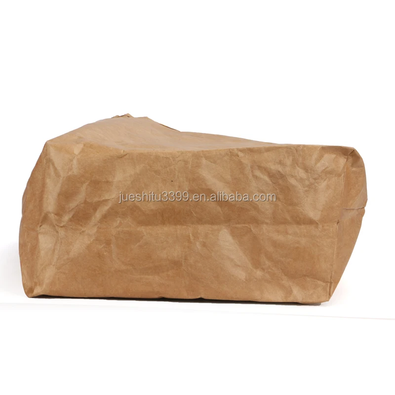 Recyclable Customized Printing Handbag Brown Tyvek Tote Bag Natural ...