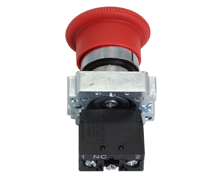Xb2 Bs542 Rortary Push Button Emergency Stop Button Nc Zb2-be102c 40mm Red Mushroom Head 1nc ...
