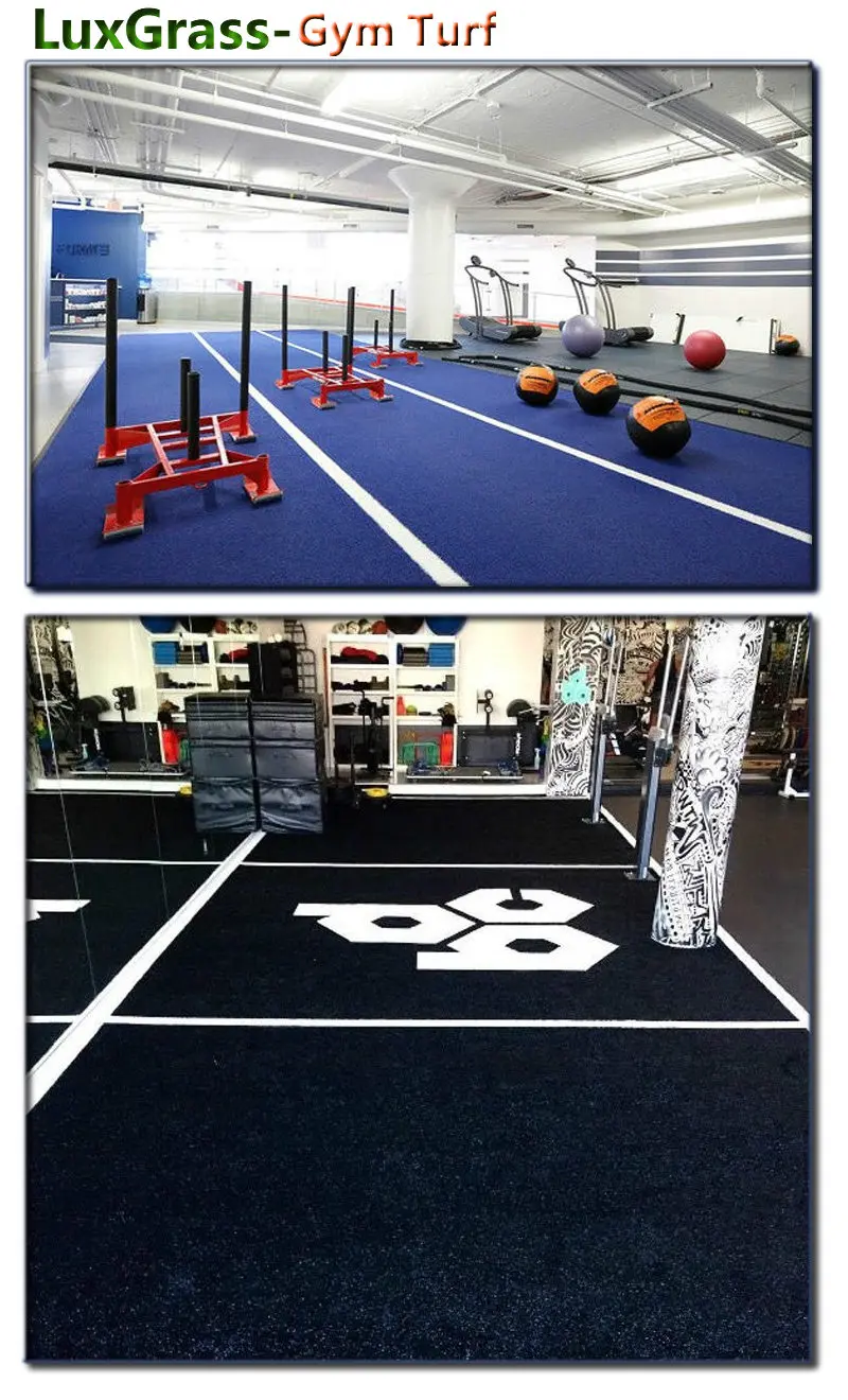 Ndoor Green Blue Black Turf Sled Track Turf Synthetic Turf Artificial ...