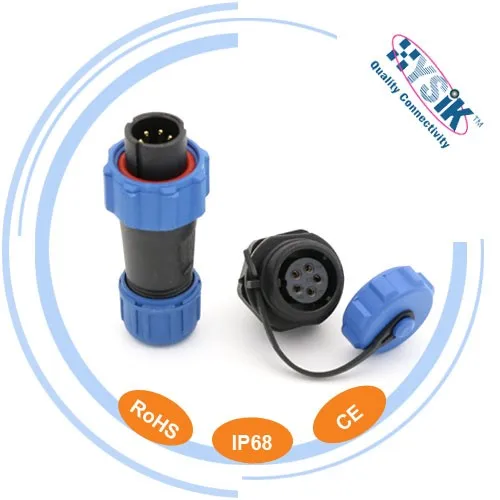 Ip67 Ip68 Outdoor Weipu Connecting Cable Connector Sp13 - Buy Ip68 ...