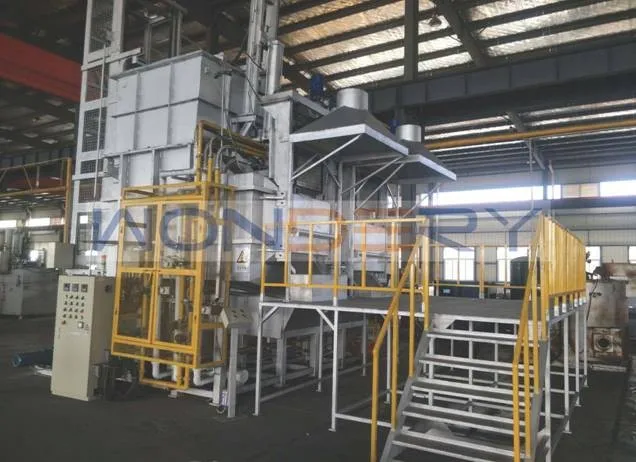 Reverberatory Natural Gas Fired Continuous Aluminum Smelting Furnace