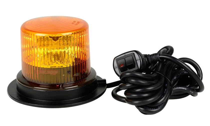 Rotating Amber Magnetic Blinker Emergency Flashing Warning Led Beacon ...