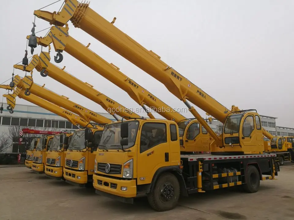 Construction Equipment Mobile 5 Ton Truck Crane Price For Sale - Buy ...