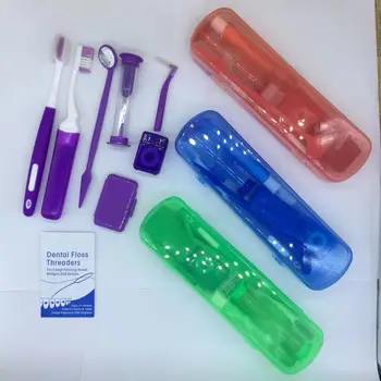 V Shaped Bristle Orthodontic Toothbrush With Tufted End - Buy V Shaped ...