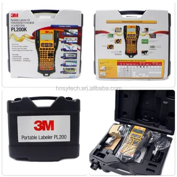 Barcode Label Printer / 3m Pl200 Electric Wire Label Printer / 3m Brand ...