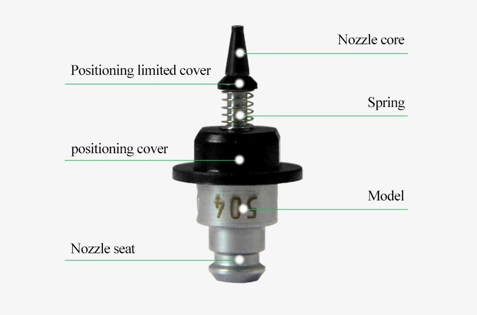 Smt Pick And Place Machine Nozzle Original Nozzle Assembly ...