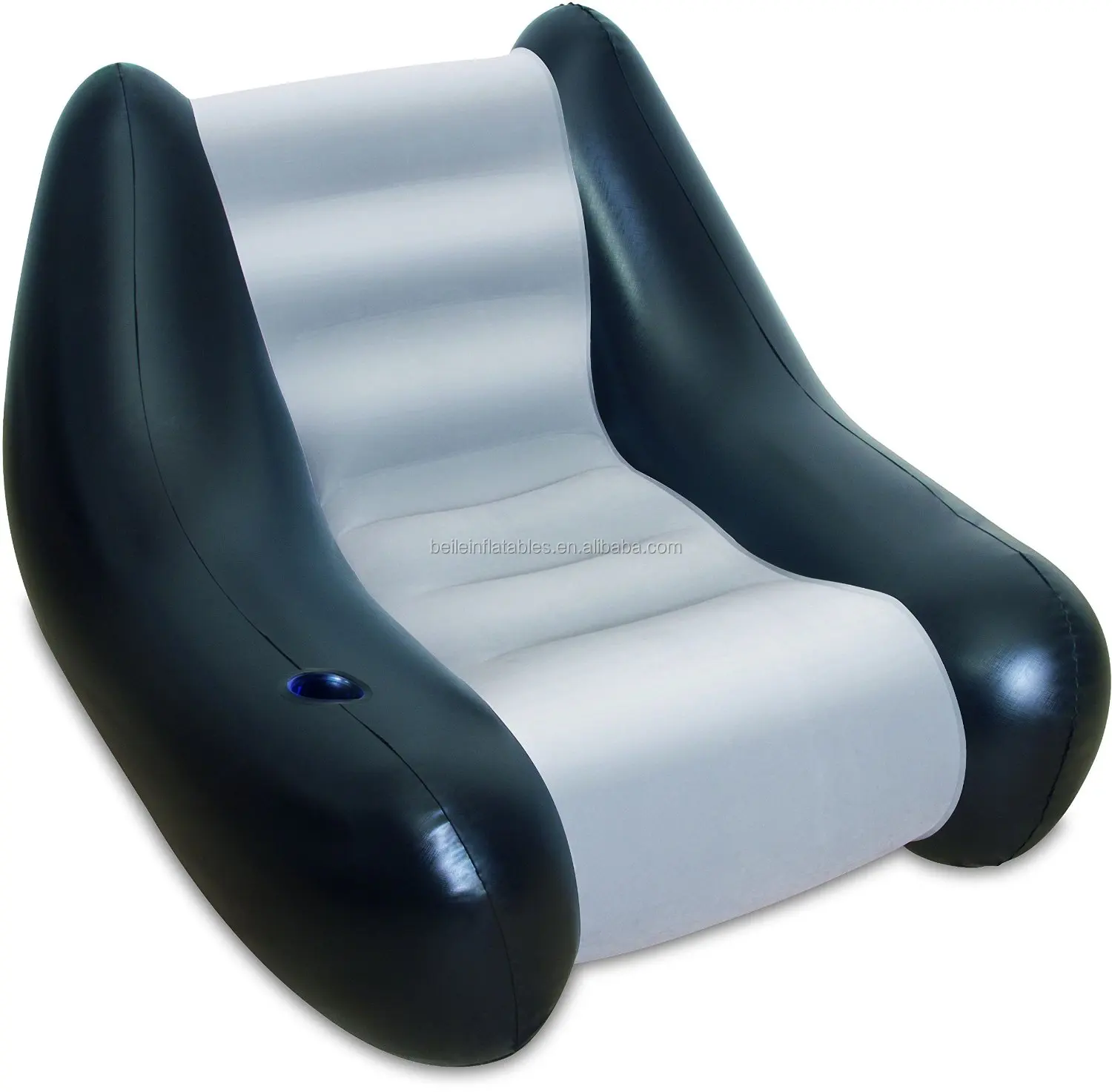 Waterproof Inflatable Flocked Gaming Lounge Chair Sofa Seat - Buy ...