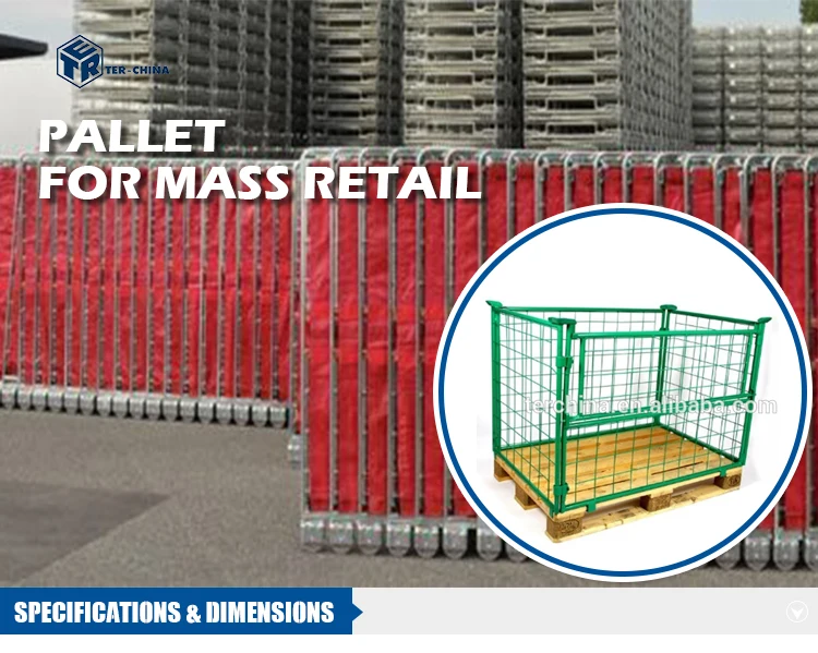 Warehouse Custom Size Stackable Steel Pallet Feet - Buy Stacking Pallet ...