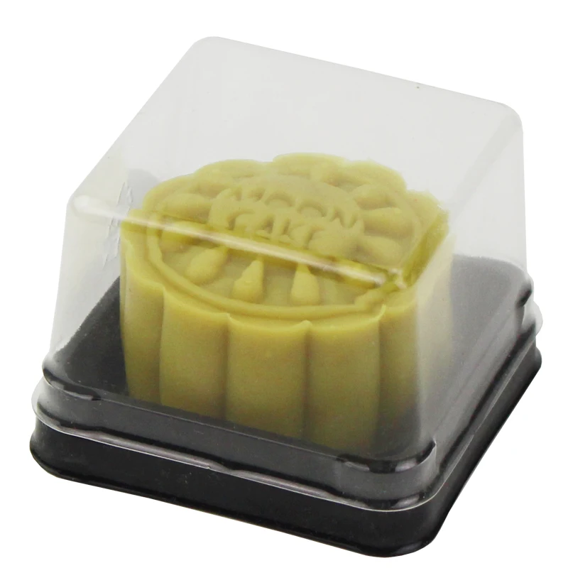 Plastic Single Donut Food Container with Lid - Customizable