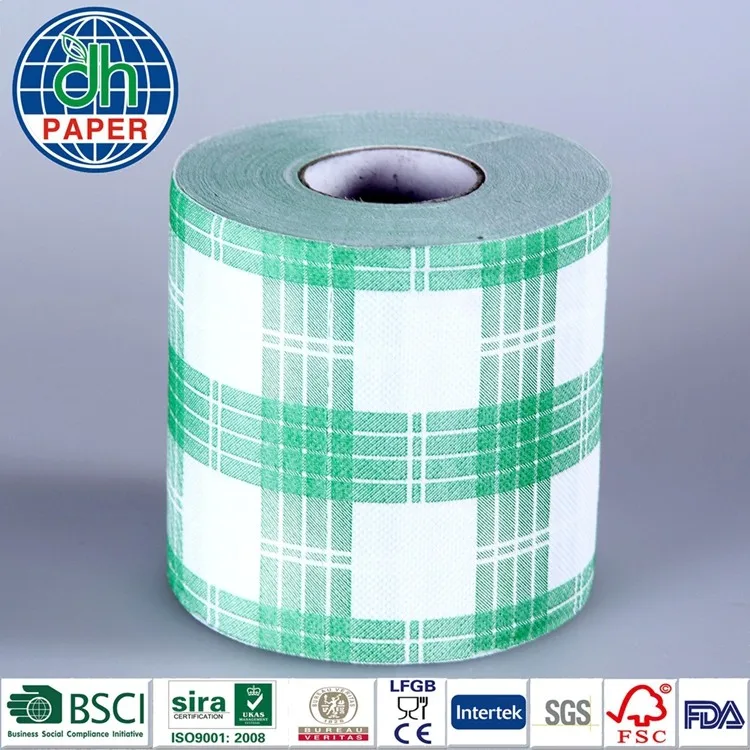 Flower Pattern Toilet Roll - Buy Toilet Paper Roll,Printed Toilet Paper ...