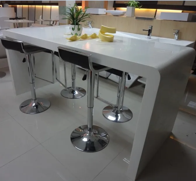 Simple Design Modern Solid Surface Restaurant Bar Counterop - Buy Restaurant Bar Counterop,Solid ...