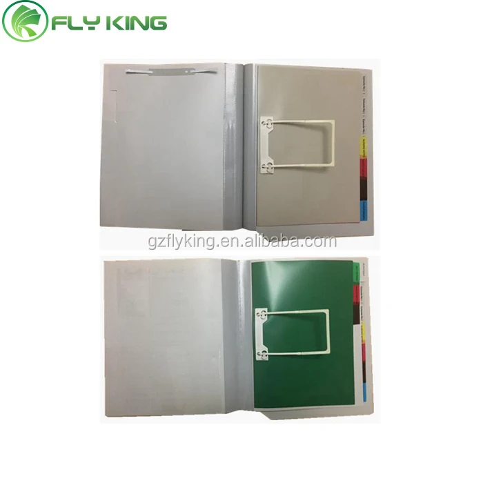 Green Color Plastic Medical Record File Folder For Hospital Clinic ...