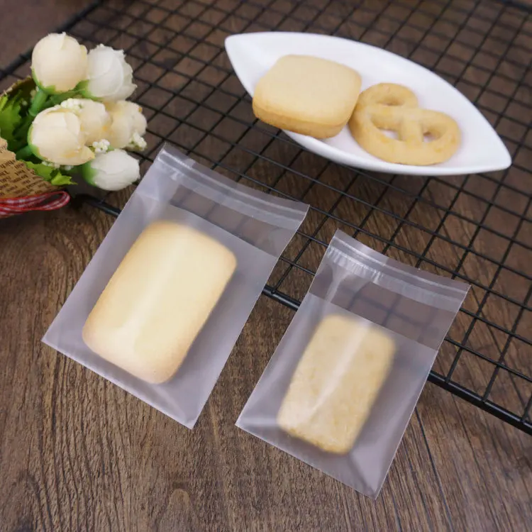 Translucent Food Grade Frosted Opp Plastic Self Adhesive Food Packaging ...