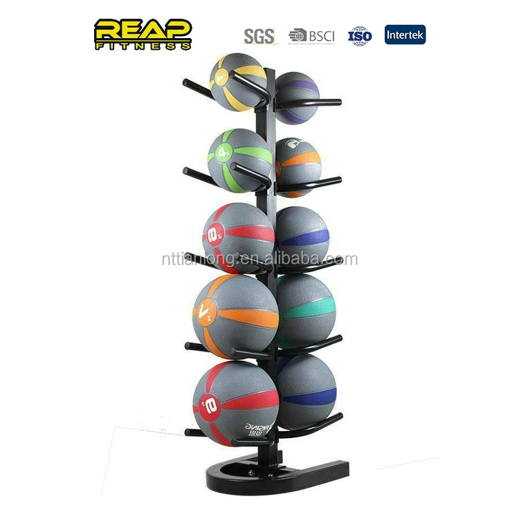Reapbarbell Gym Equipment Slam Ball/wall Ball/medicine Ball Rack - Buy ...