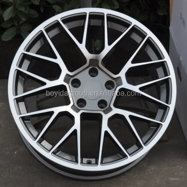 New Design Black Car Alloy Wheels,Aluminum Car Mag Wheel Rim 17 Inch ...