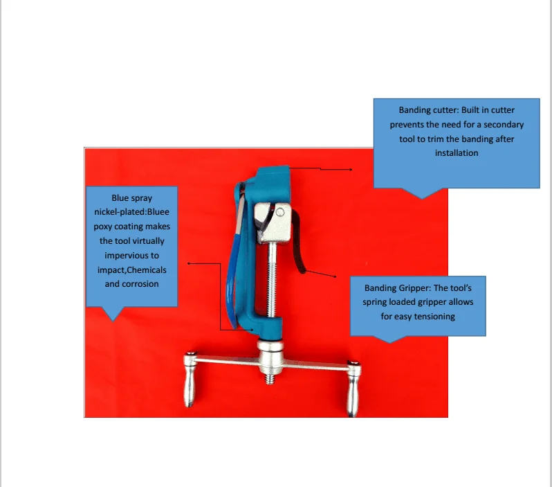 Steel Strap Banding Tensioning Tools - Durable & Efficient