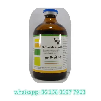 Cattle Sheep Antibiotics Long Acting 5%,10%,20% Oxytetracycline ...