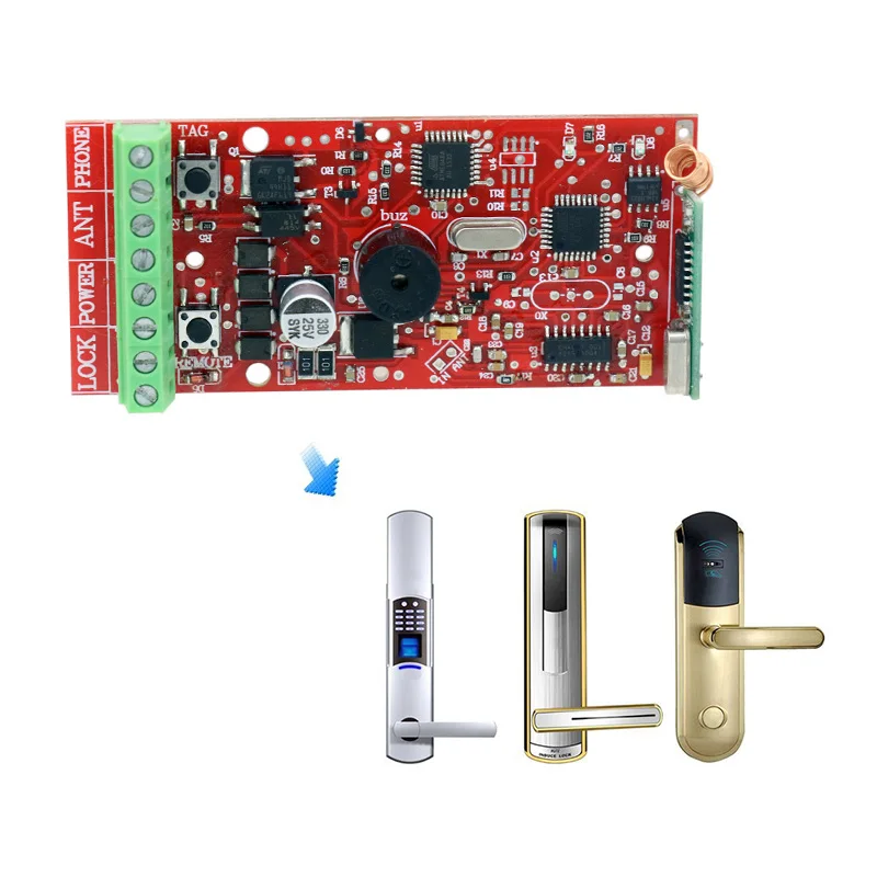 Pcb Print Circuit Board Door Lock Circuit Pcba - Buy Door Lock Circuit ...