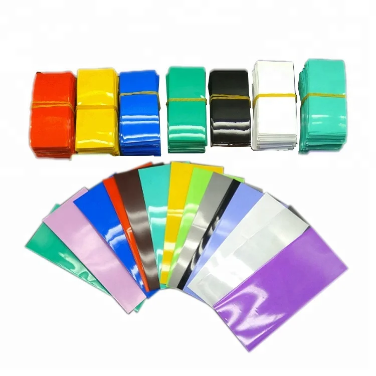 20700 21700 26650 Battery Wrap 18650 Custom Printed Shrink Wrap For ...