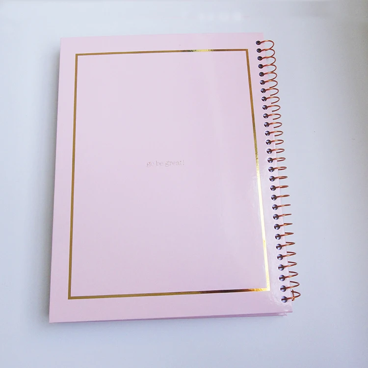 Customized Style Printing Pink Custom Journal Notebooks - Buy High ...