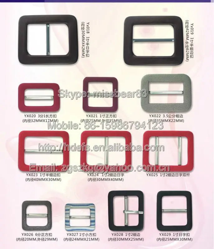 Fashion Belt Buckle Component For Garment - Buy Buckles For Coat,Belt ...