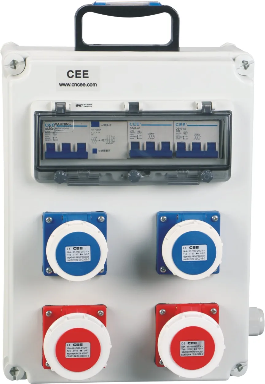 CEE Europe Socket Power Box - Reliable Industrial Solutions