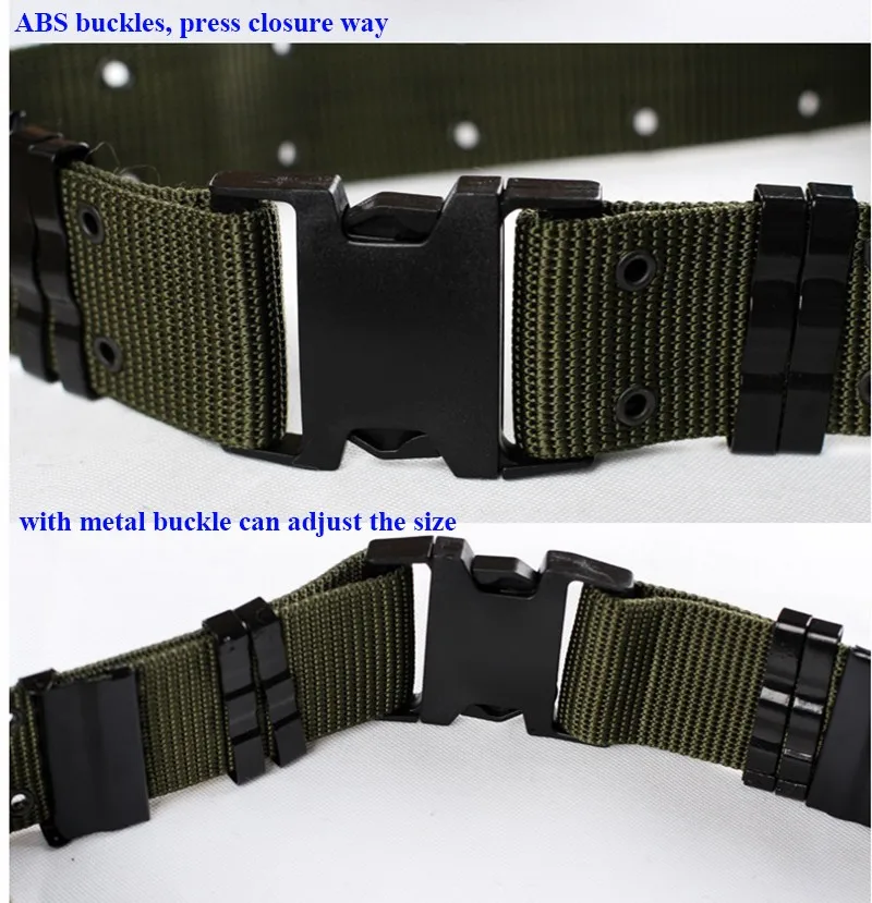 Training Bodyguard Security Guard Uniform Outer Webbing Belt