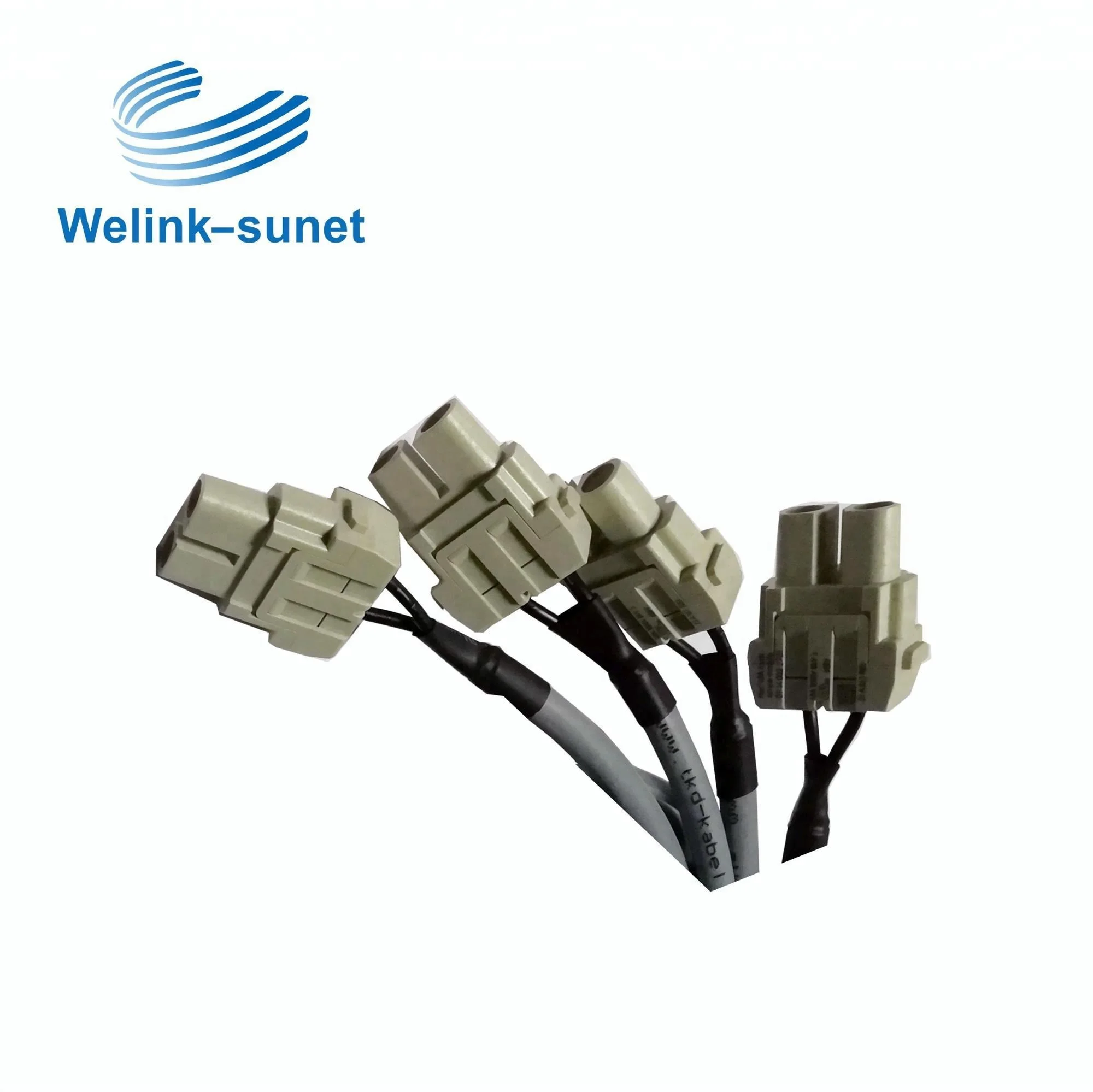 Harting Han Q 09120123001 Connector 2pin M20gland産業用ワイヤーハーネス - Buy 工業用 ...